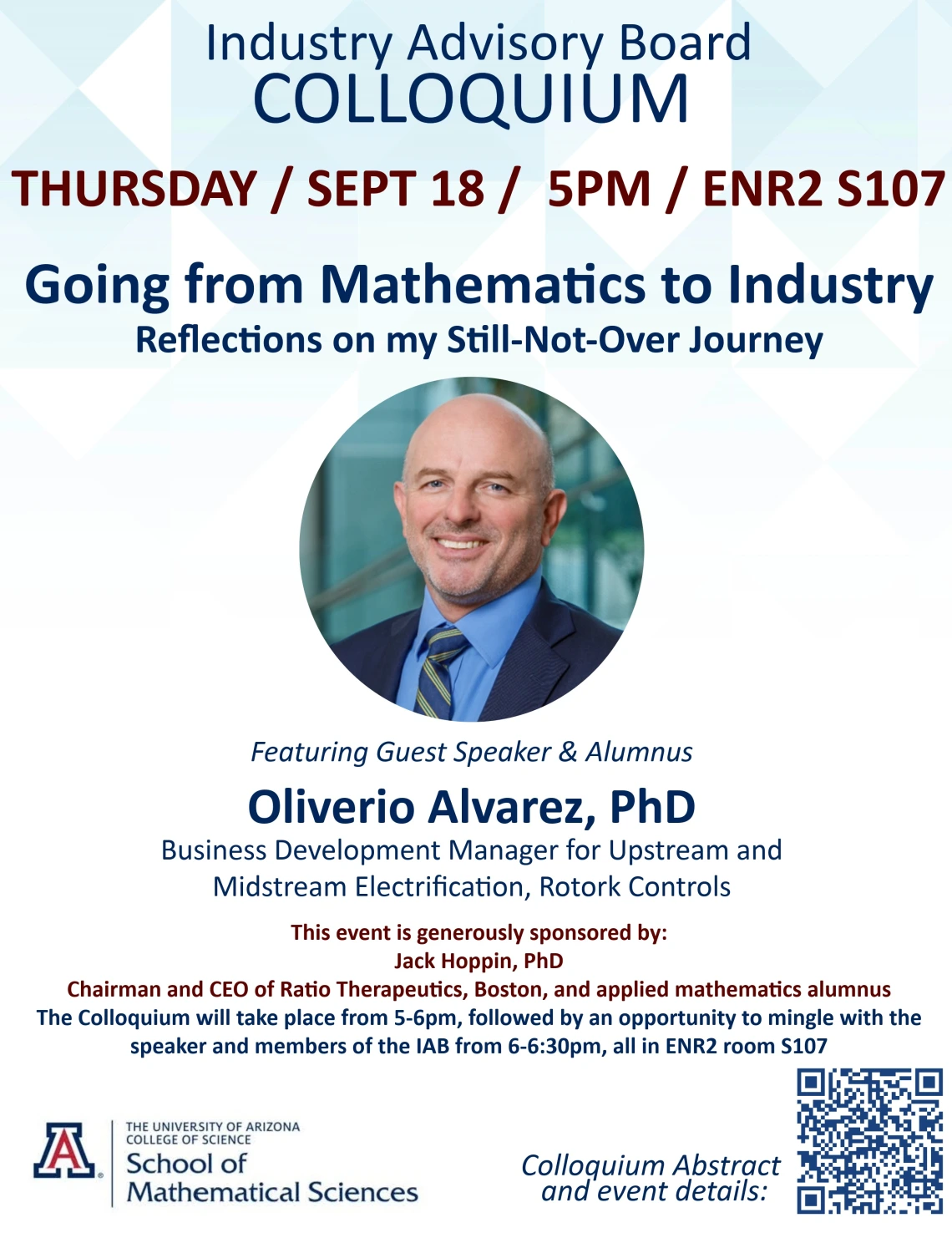 Industry Advisory Board Colloquium | Program in Applied Mathematics